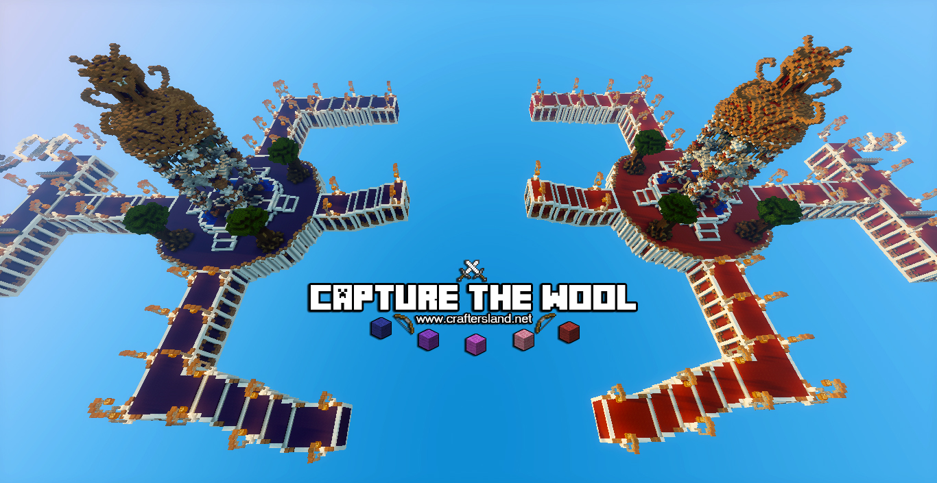 Capture The Wool Custom Maps by CraftersLand - PC Servers - Servers: Java Edition - Minecraft ...